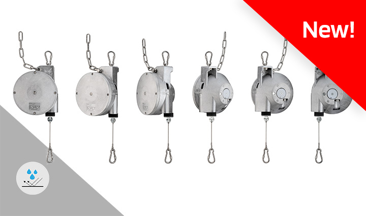 Kromer Spring Balancers for ergonomic work in production - Kromer