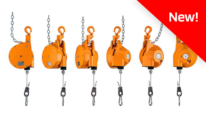 Kromer Spring Balancers for ergonomic work in production - Kromer